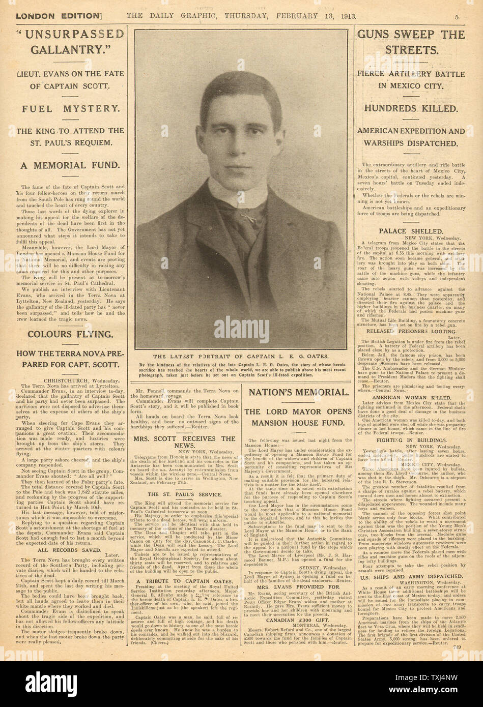 Captain lawrence oates -Fotos und -Bildmaterial in hoher Auflösung – Alamy