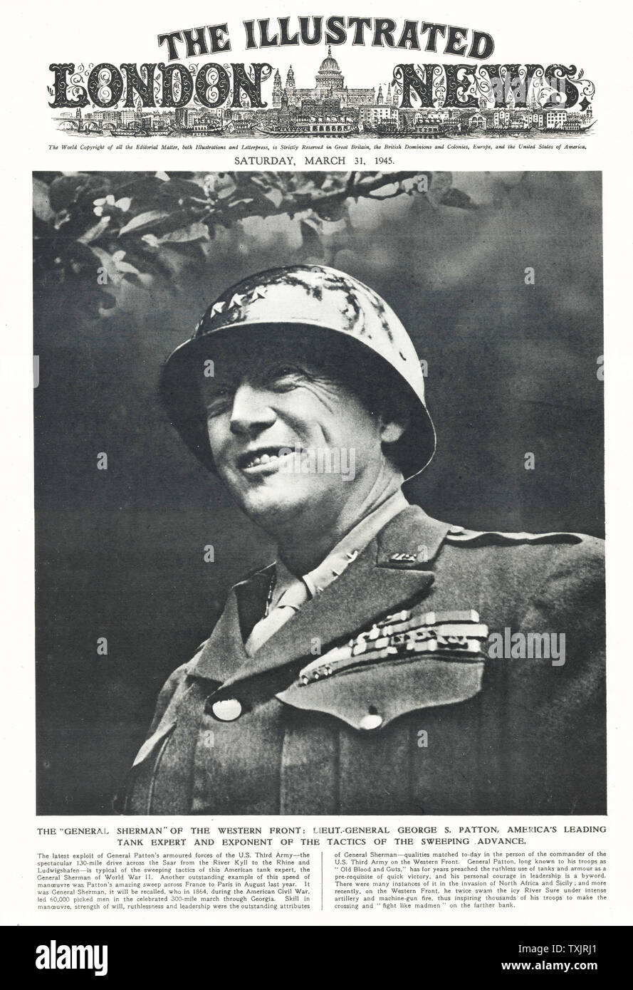 General george s patton -Fotos und -Bildmaterial in hoher Auflösung – Alamy