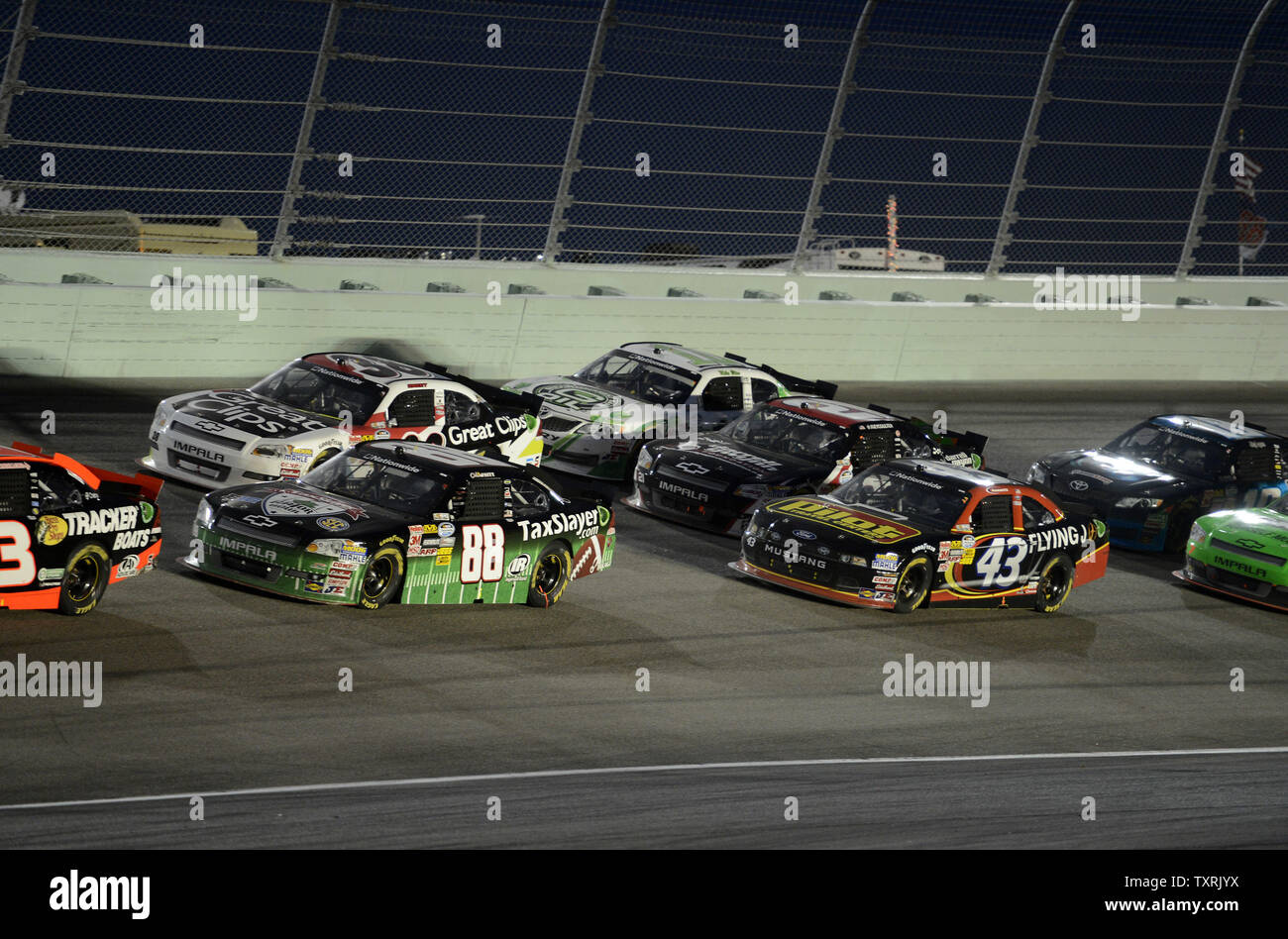 NASCAR Nationwide Series Meisterschaft Racers konkurrieren im Ford ...