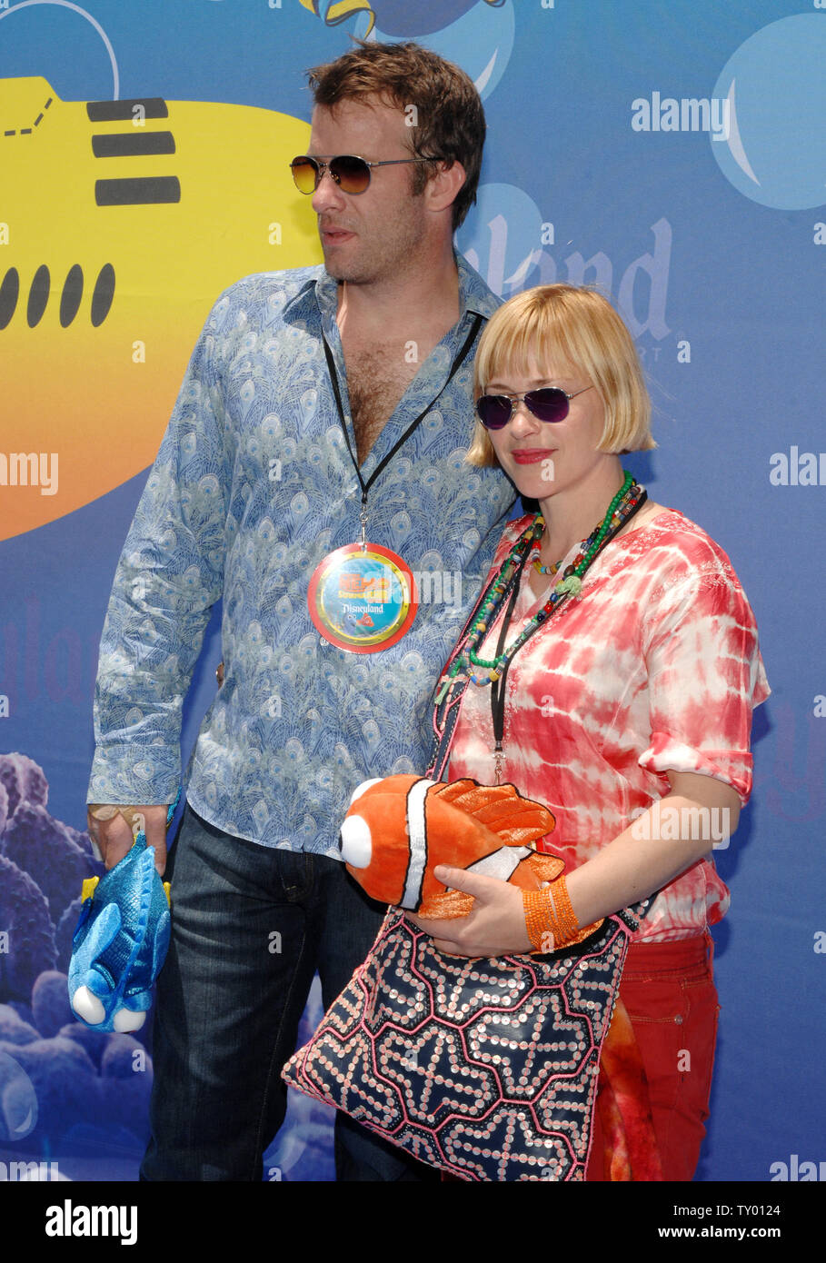 Schauspielerin Patricia Arquette und ihr Mann, der Schauspieler Thomas ...