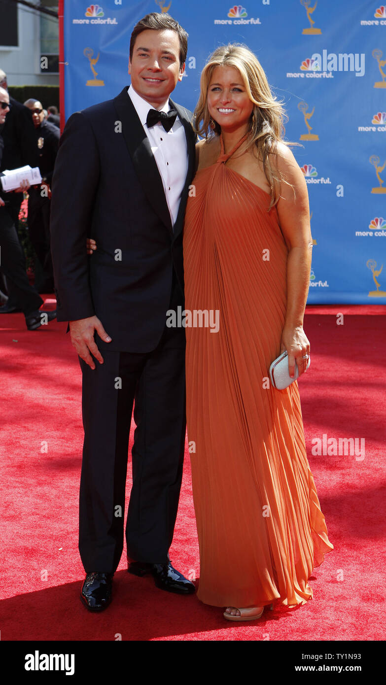 Jimmy fallon und frau nancy juvonen -Fotos und -Bildmaterial in hoher ...