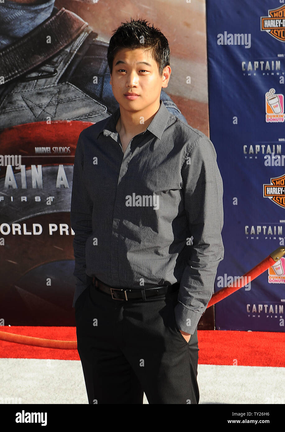 Ki Hong Li besucht die Premiere des Films 'Captain America: Der erste ...