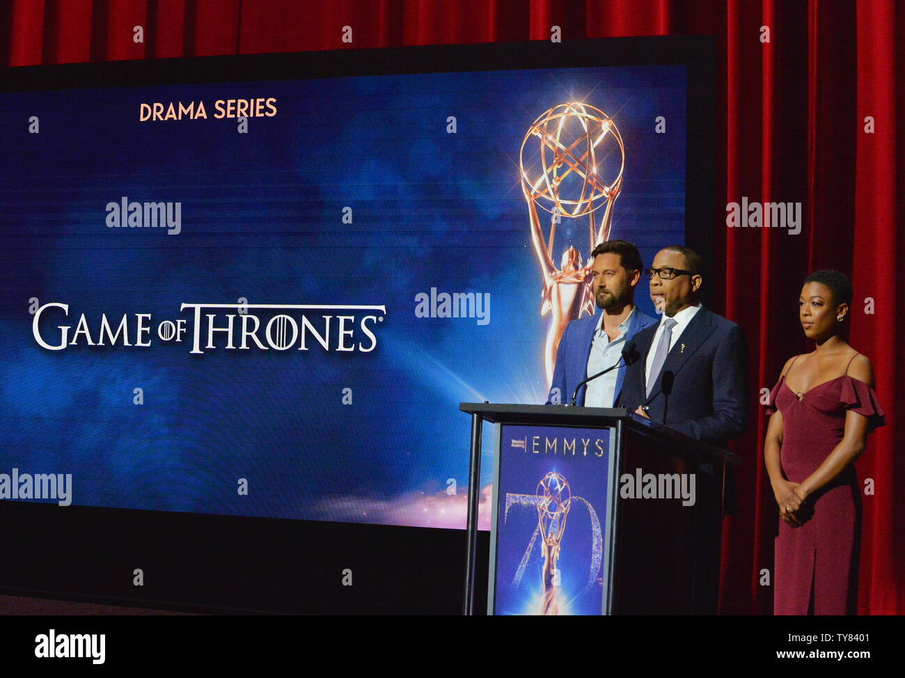 Schauspieler Ryan Eggold, Fernsehen Akademie Vorsitzender und CEO Hayma ...