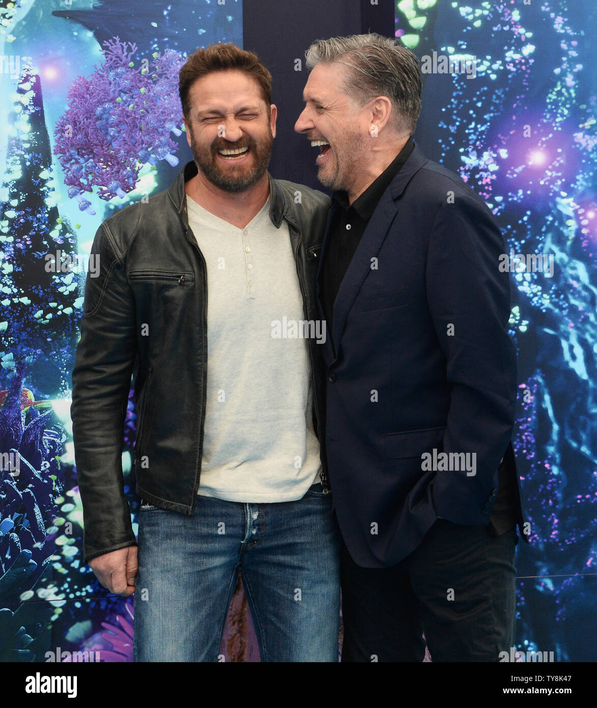 Gerard butler 2019 -Fotos und -Bildmaterial in hoher Auflösung – Alamy