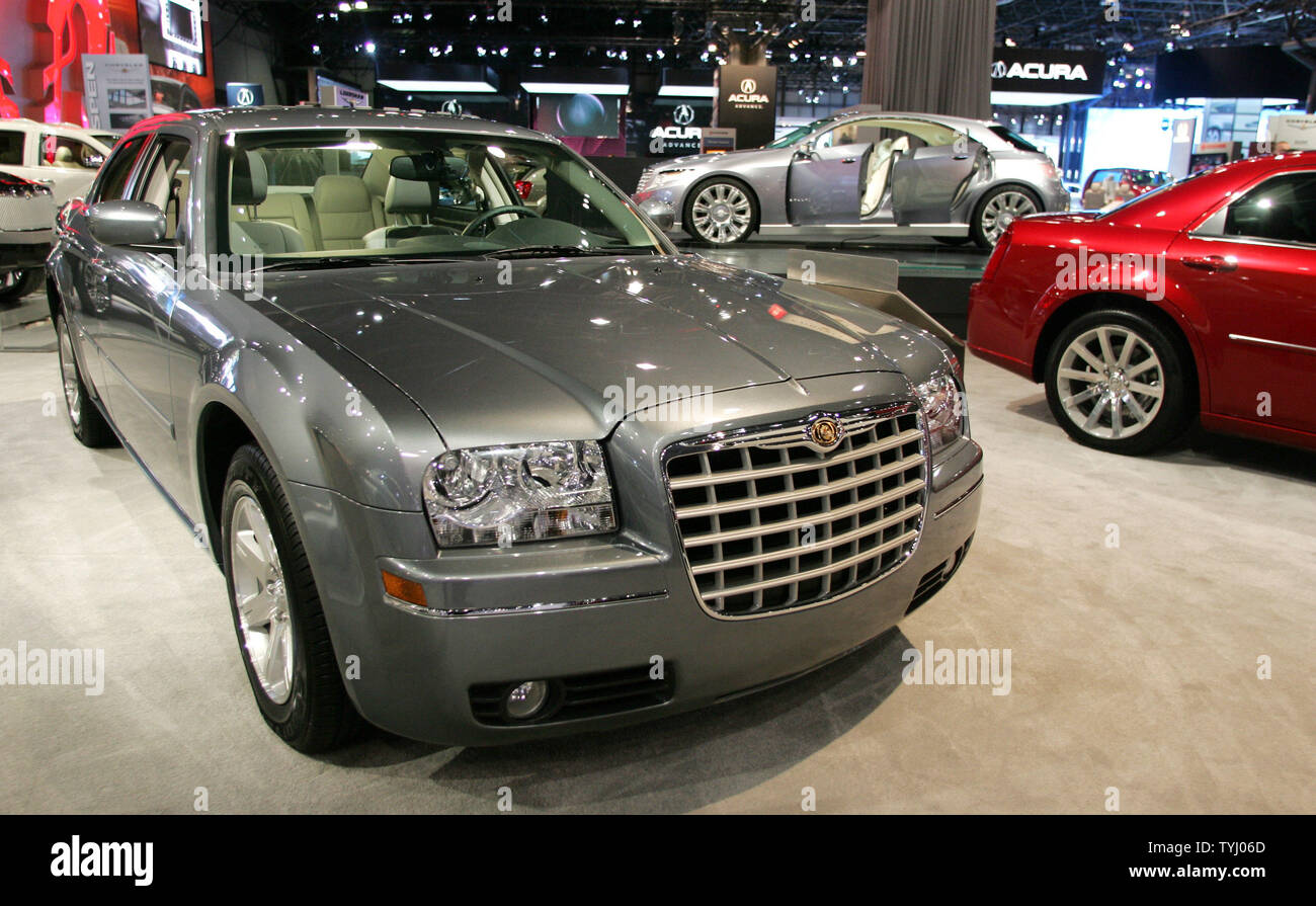 Der Chrysler 300C SRT8 ist auf der New York International Automobile Show angezeigt statt im ...