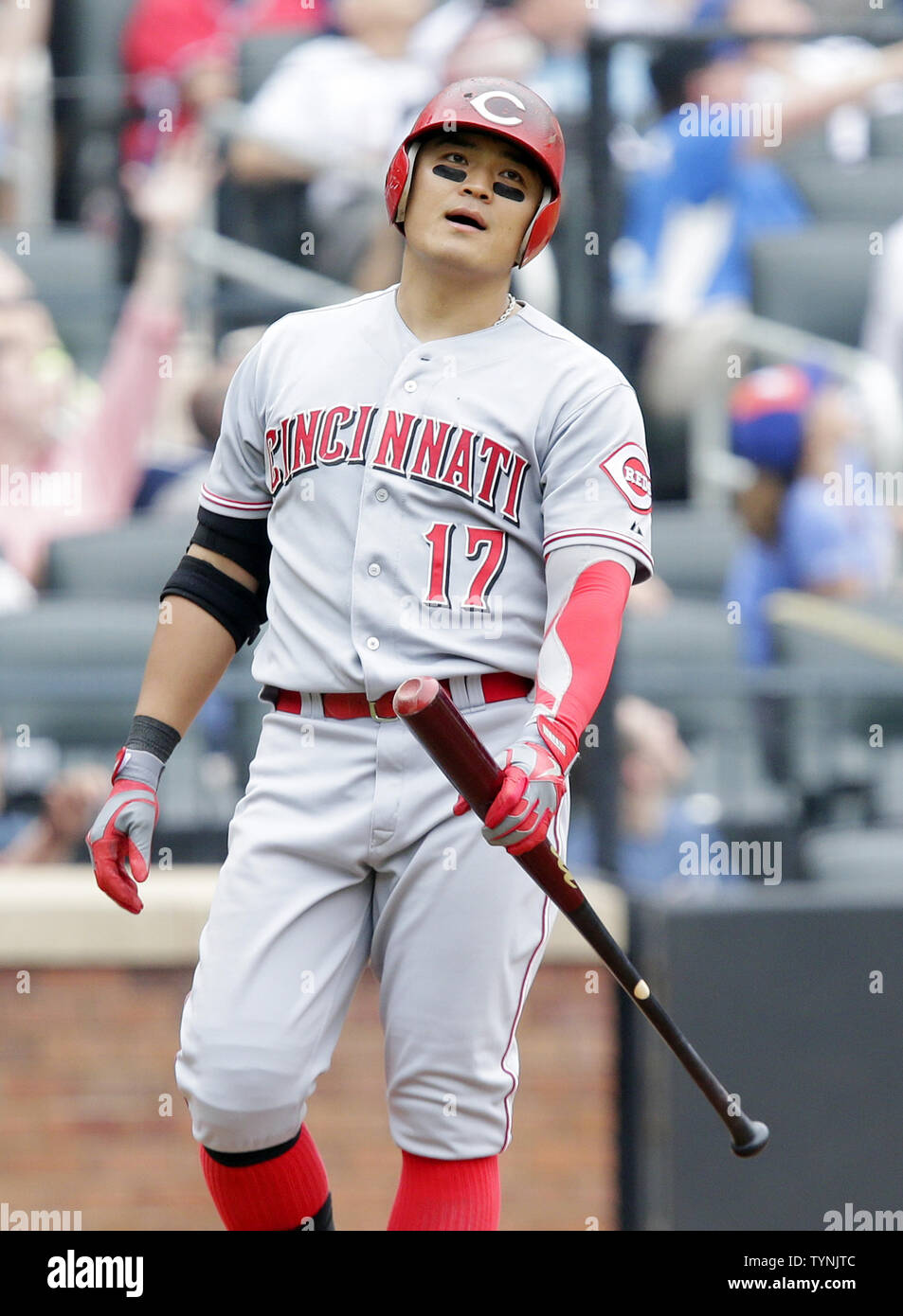 Cincinnati Reds Shin - Soo Choo reagiert nach dem Markanten im fünften ...