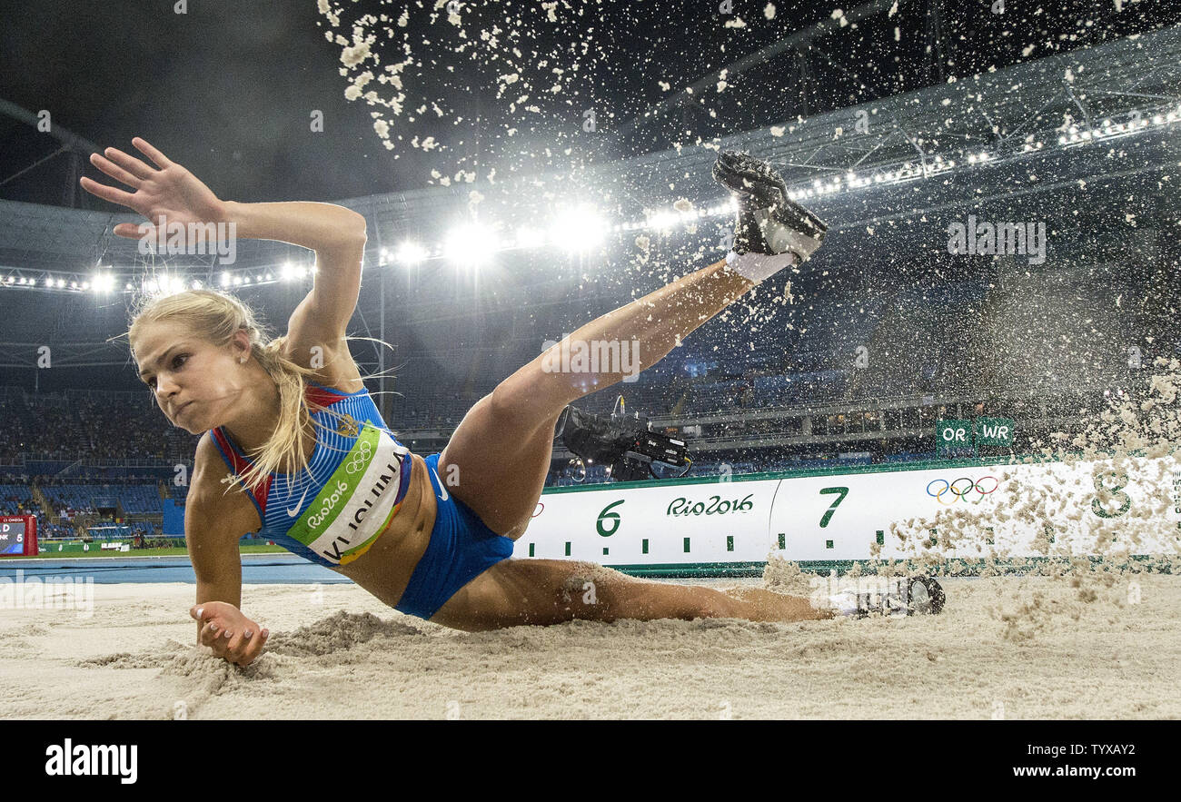 Darya Klishina Universiade Kazan Foto Von Camel Fans Teilen