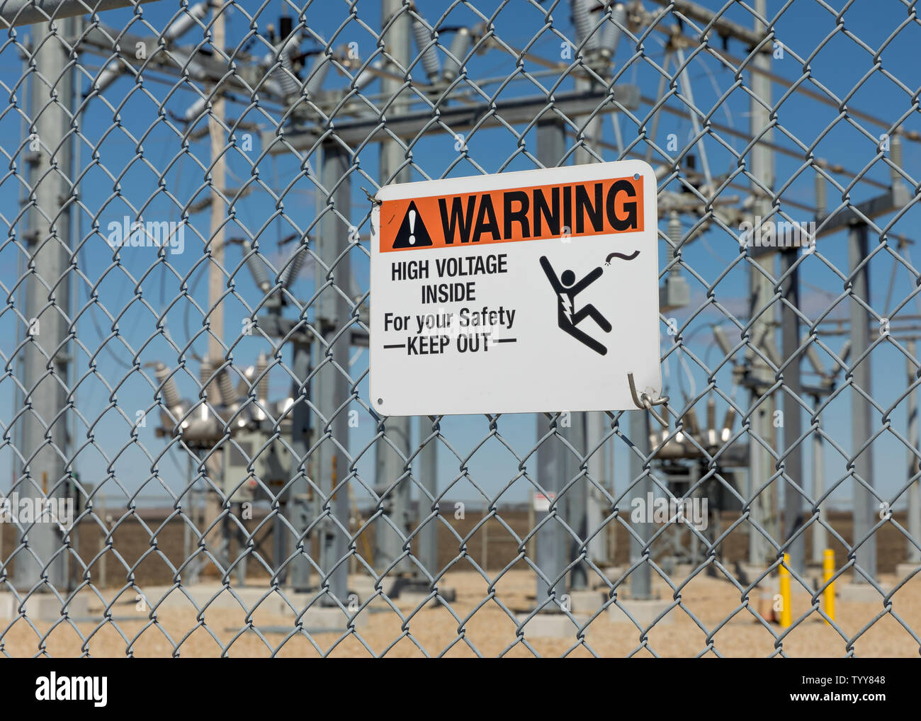 High voltage warning -Fotos und -Bildmaterial in hoher Auflösung – Alamy