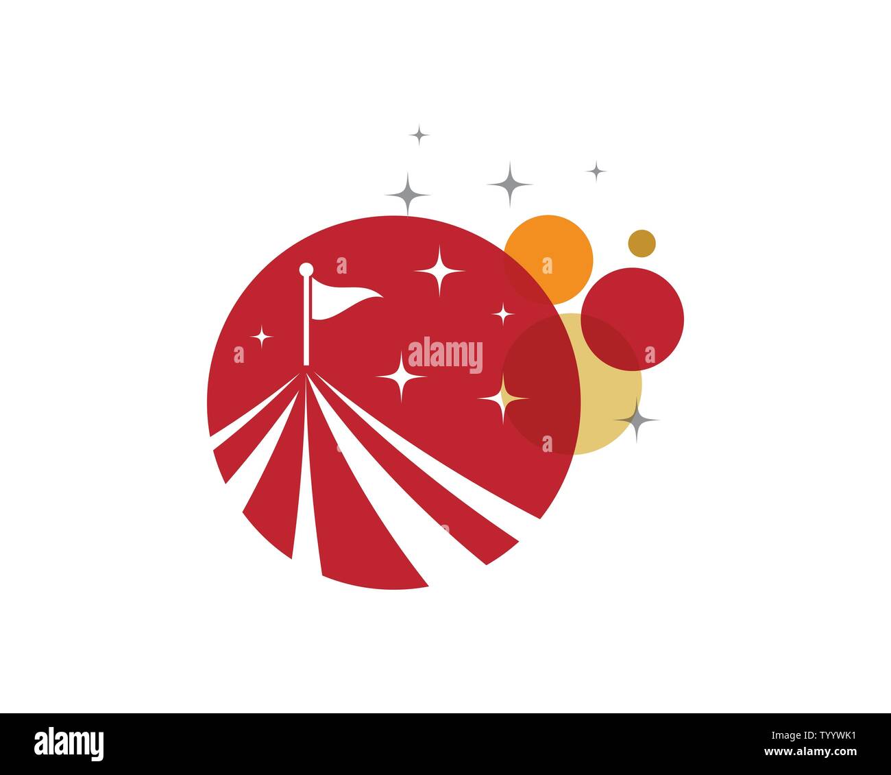 Logo anzeigen Stock-Vektorgrafiken kaufen - Alamy