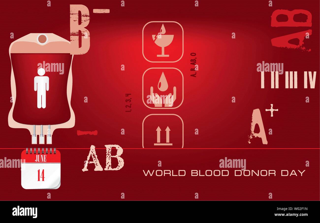 Classification of blood Stock-Vektorgrafiken kaufen - Alamy