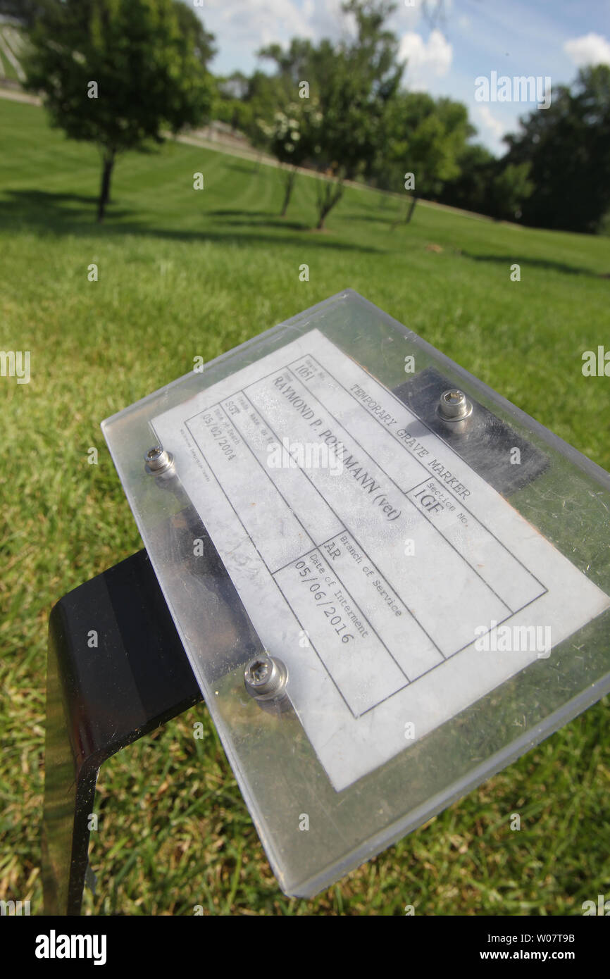 Die letzten Beisetzungen Grab am Jefferson Barracks National Friedhof ...