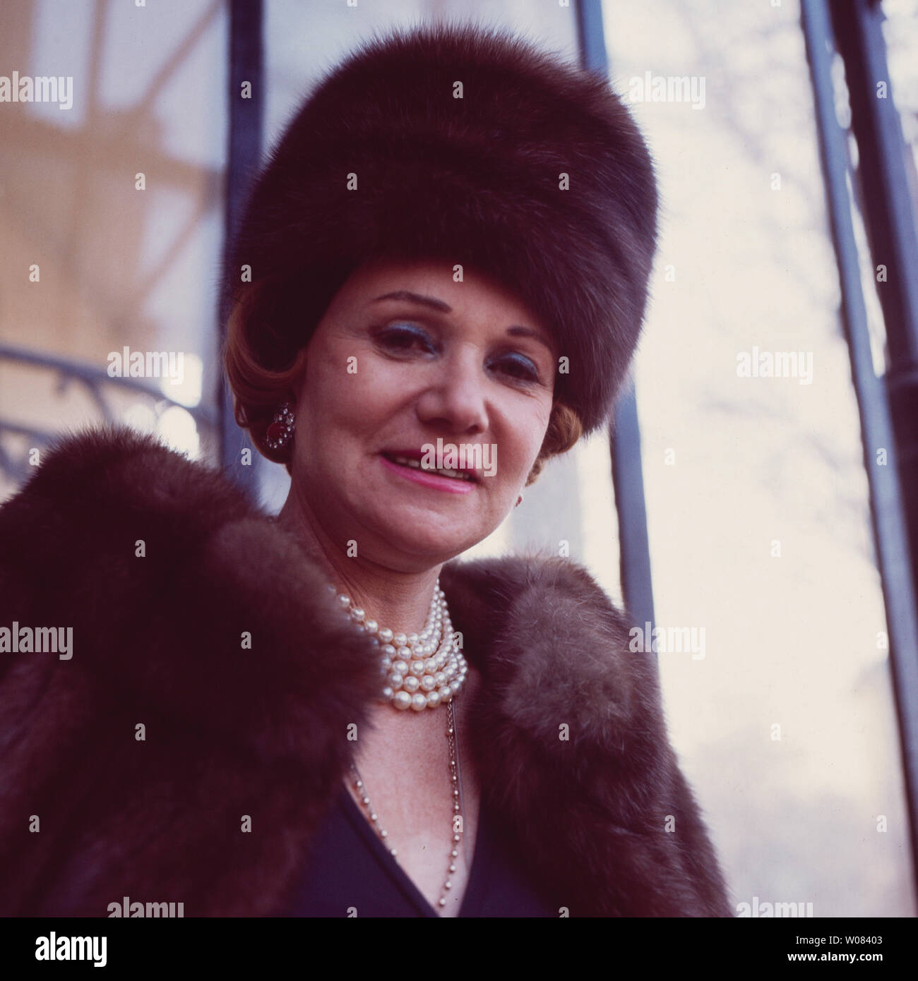 Vera Kalman, Filmschauspielerin und Autorin, Deutschland Ca. 1978. Film ...