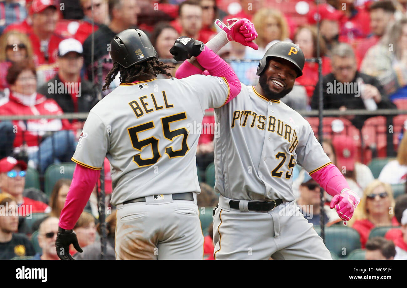 Pittsburgh Pirates Gregory Polanco und Josh Bell Bell 3 run Home Run im ...