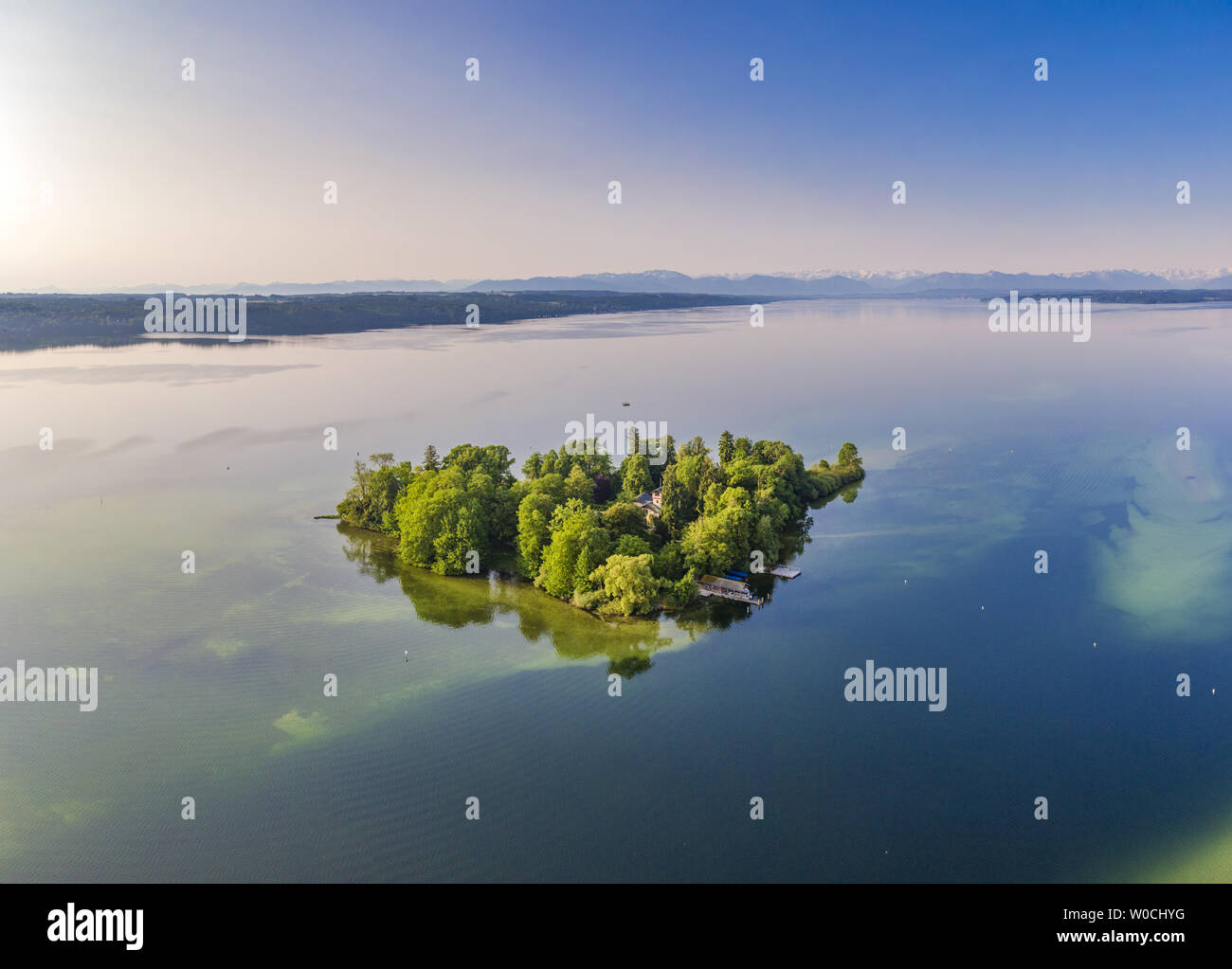 Roseninsel starnberger see Stockfotos und -bilder Kaufen - Alamy