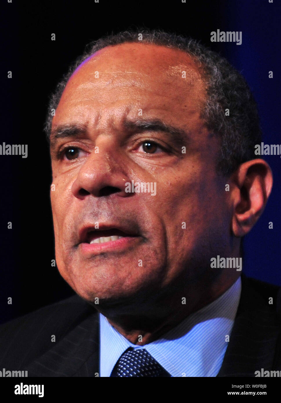 Kenneth Chenault, Vorsitzender und CEO von American Express, spricht ...