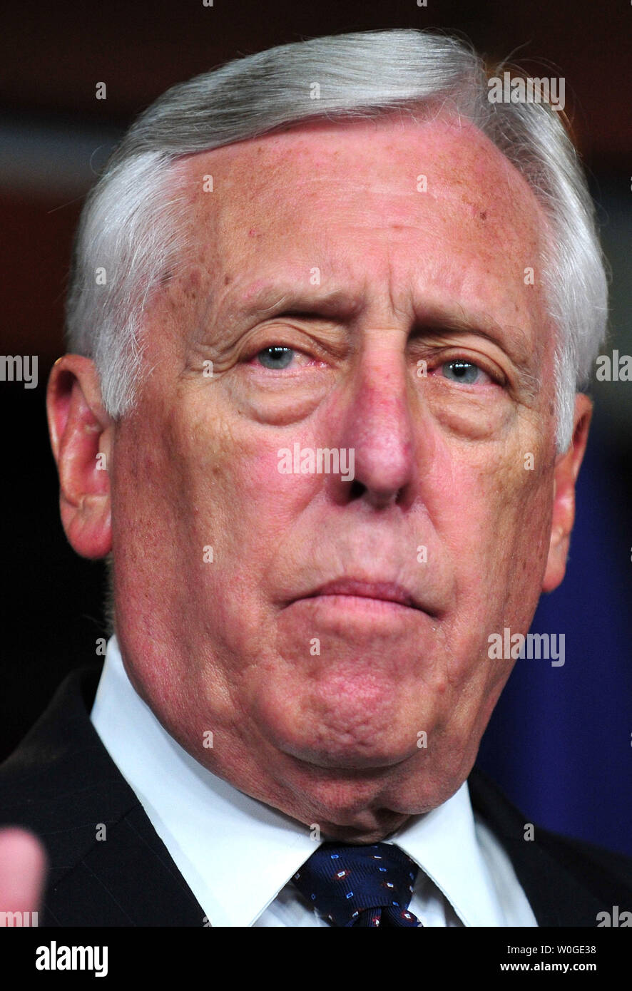 Haus Minderheit Assistant Führer Steny Hoyer (D-MD) spricht bei einer ...