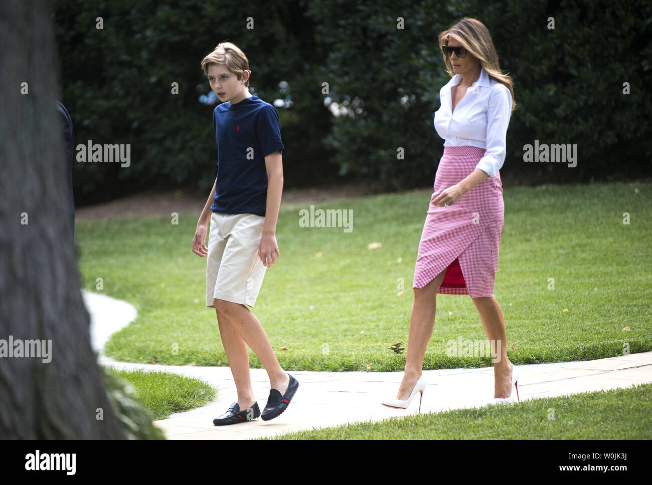Melania trumpf und barron trump -Fotos und -Bildmaterial in hoher Auflösung - Seite 10 - Alamy