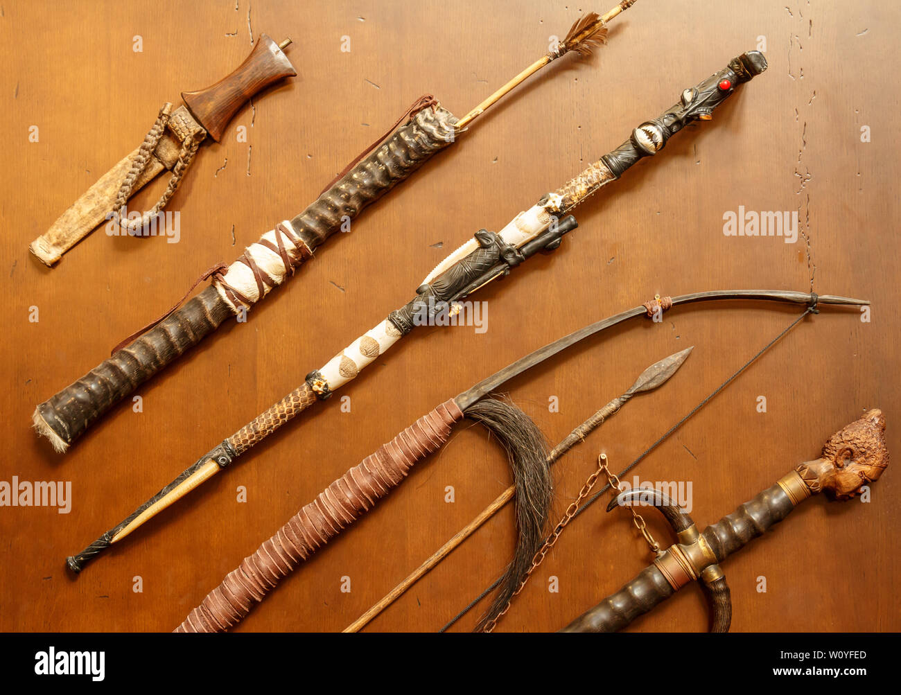 Aboriginal Weapons Stockfotos und -bilder Kaufen - Alamy