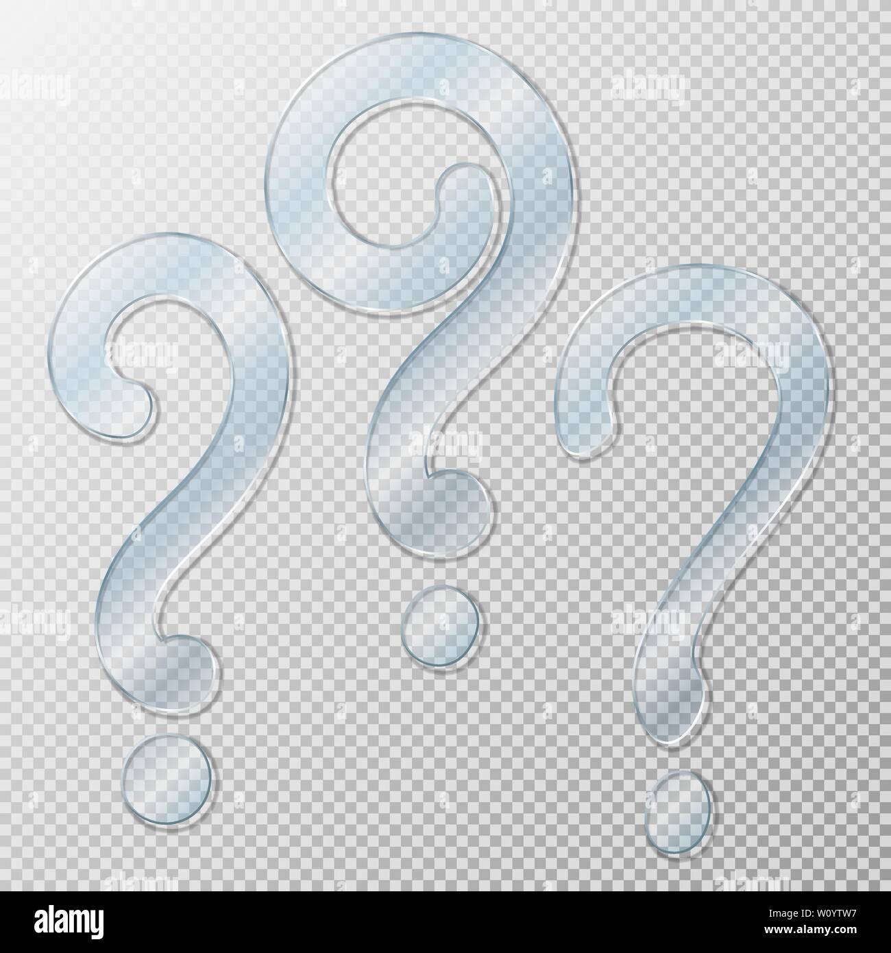 Question mark shape Stock-Vektorgrafiken kaufen - Alamy