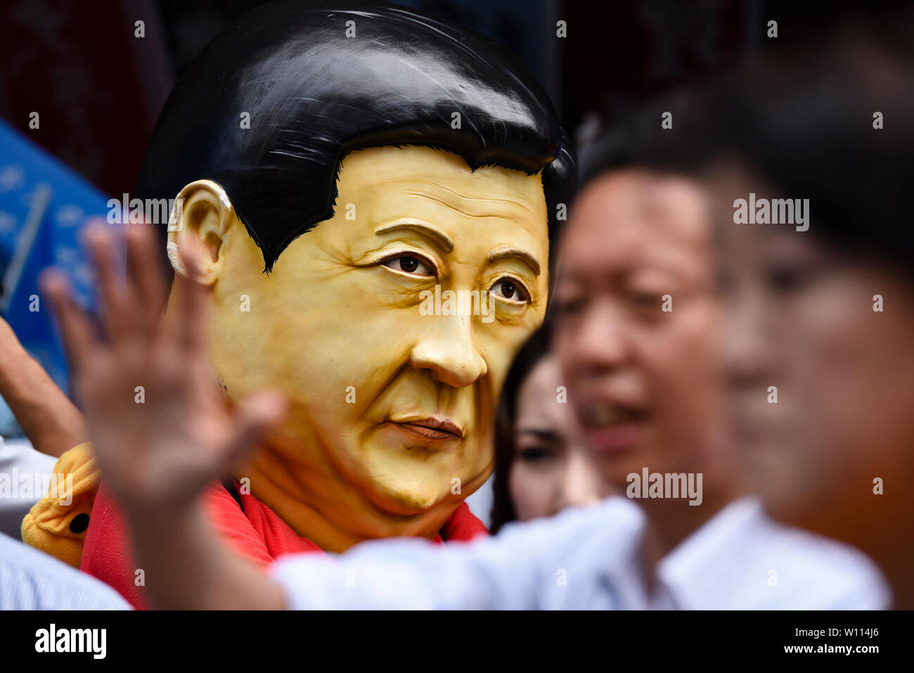 Xi jinping maske -Fotos und -Bildmaterial in hoher Auflösung – Alamy