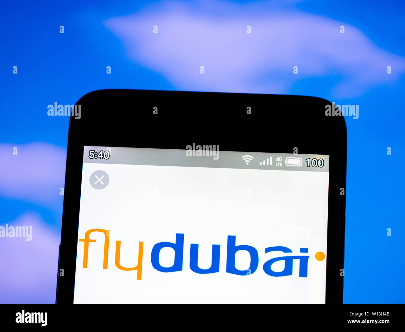 Logo flydubai -Fotos und -Bildmaterial in hoher Auflösung – Alamy