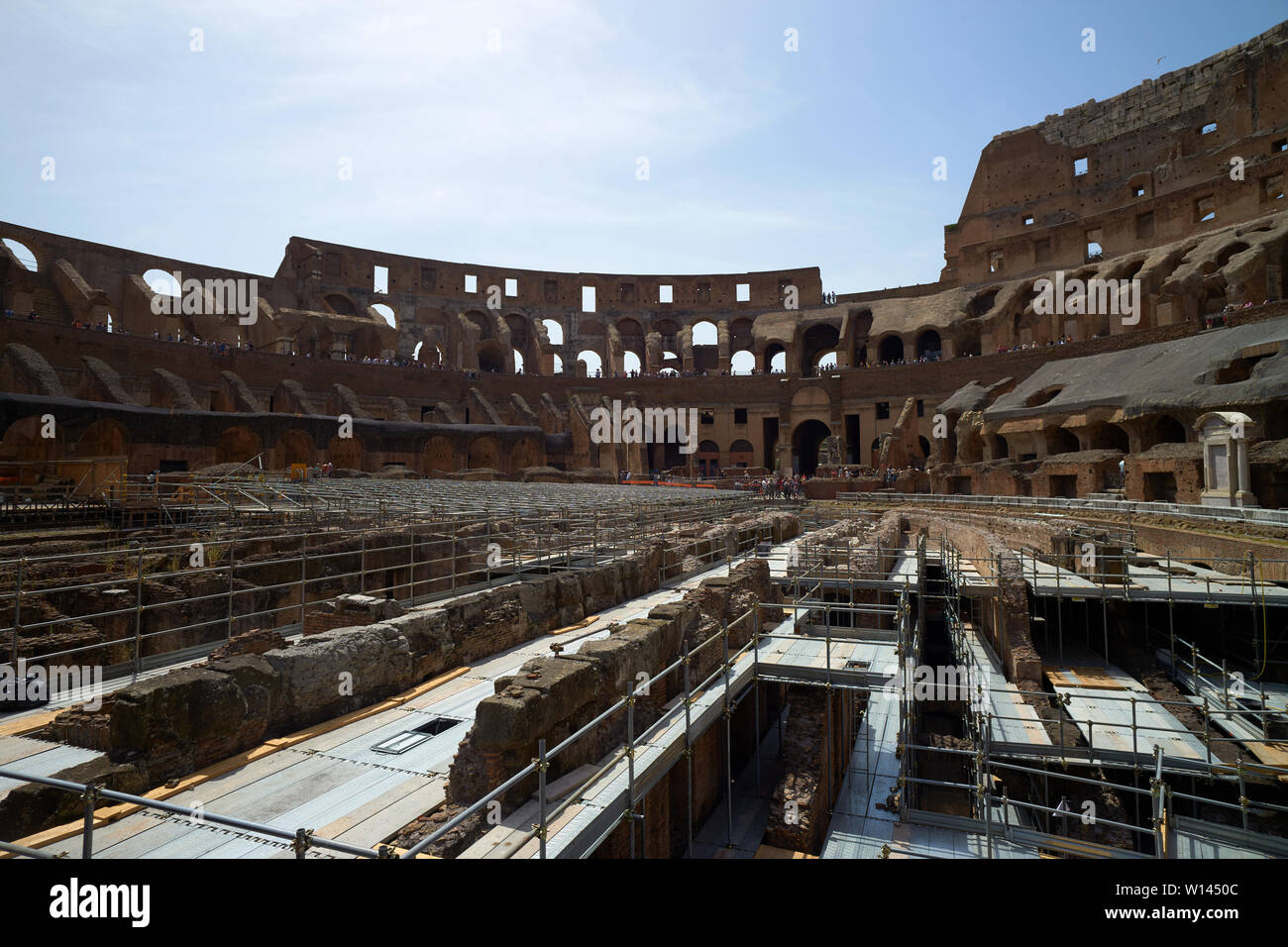 Das Kolosseum in Rom Stockfotografie - Alamy