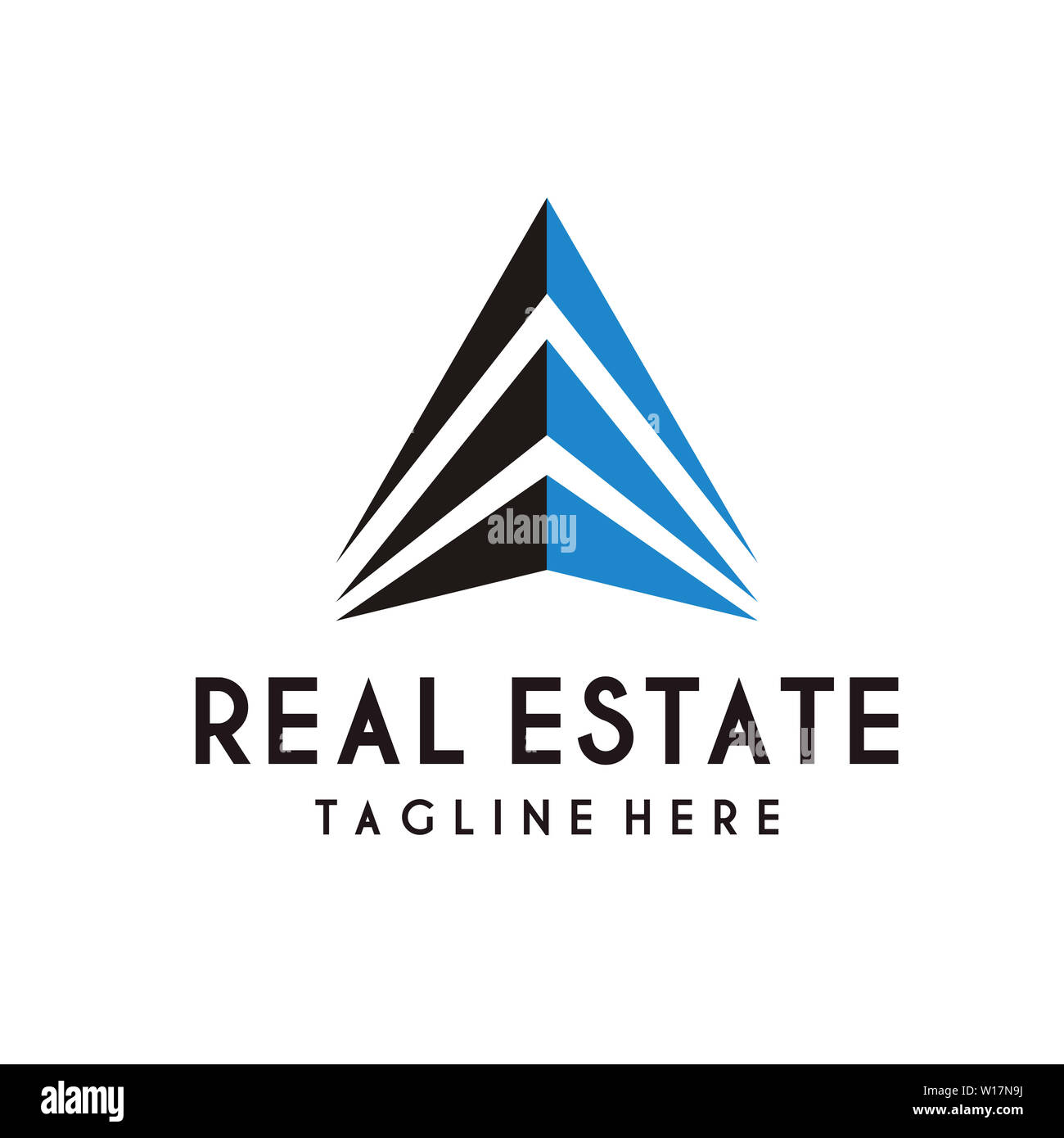 Immobilien Logo Design Vector Stockfotografie - Alamy