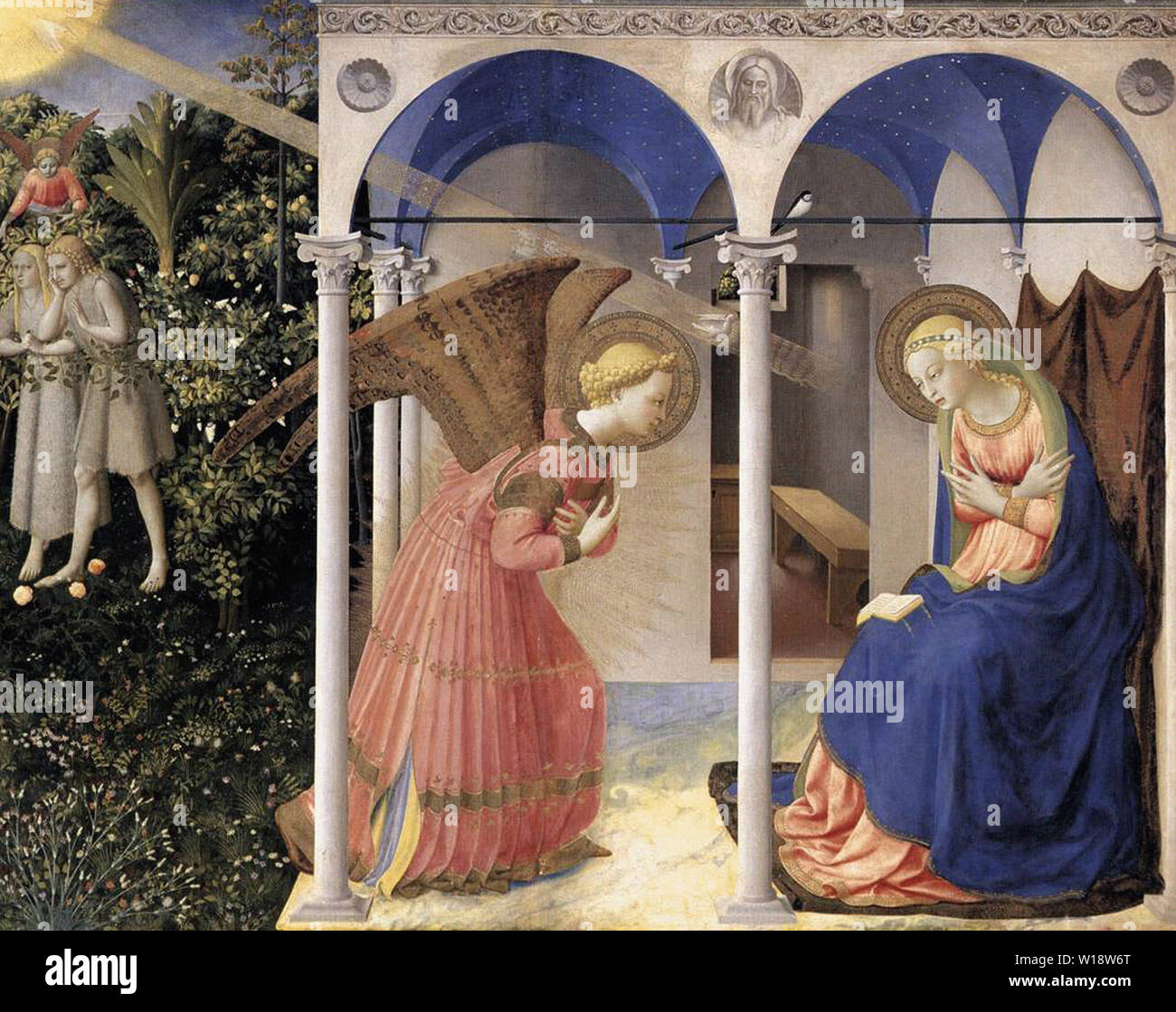 Annunciation Fra Angelico Stockfotos und -bilder Kaufen - Alamy
