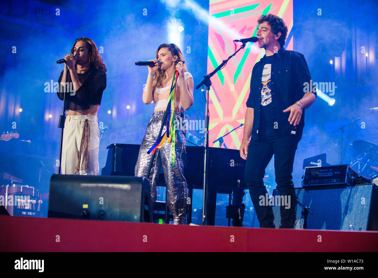 Maneskin in der piazza san marco 2019 -Fotos und -Bildmaterial in hoher ...
