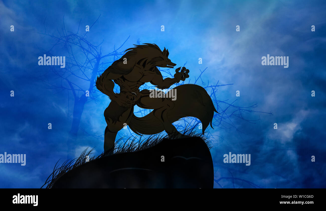 Werwolf heulen -Fotos und -Bildmaterial in hoher Auflösung – Alamy
