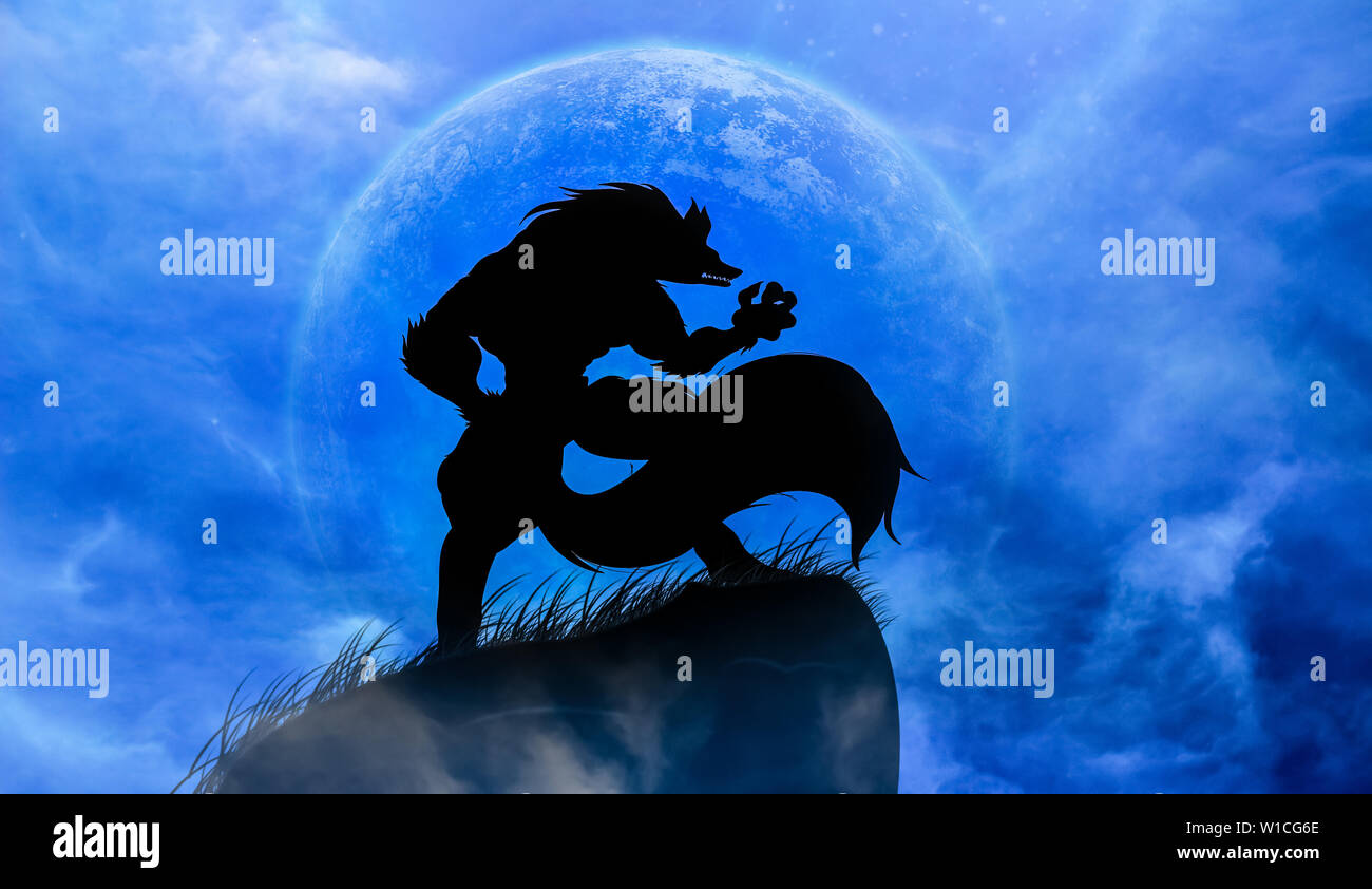 Werwolf heulen -Fotos und -Bildmaterial in hoher Auflösung – Alamy