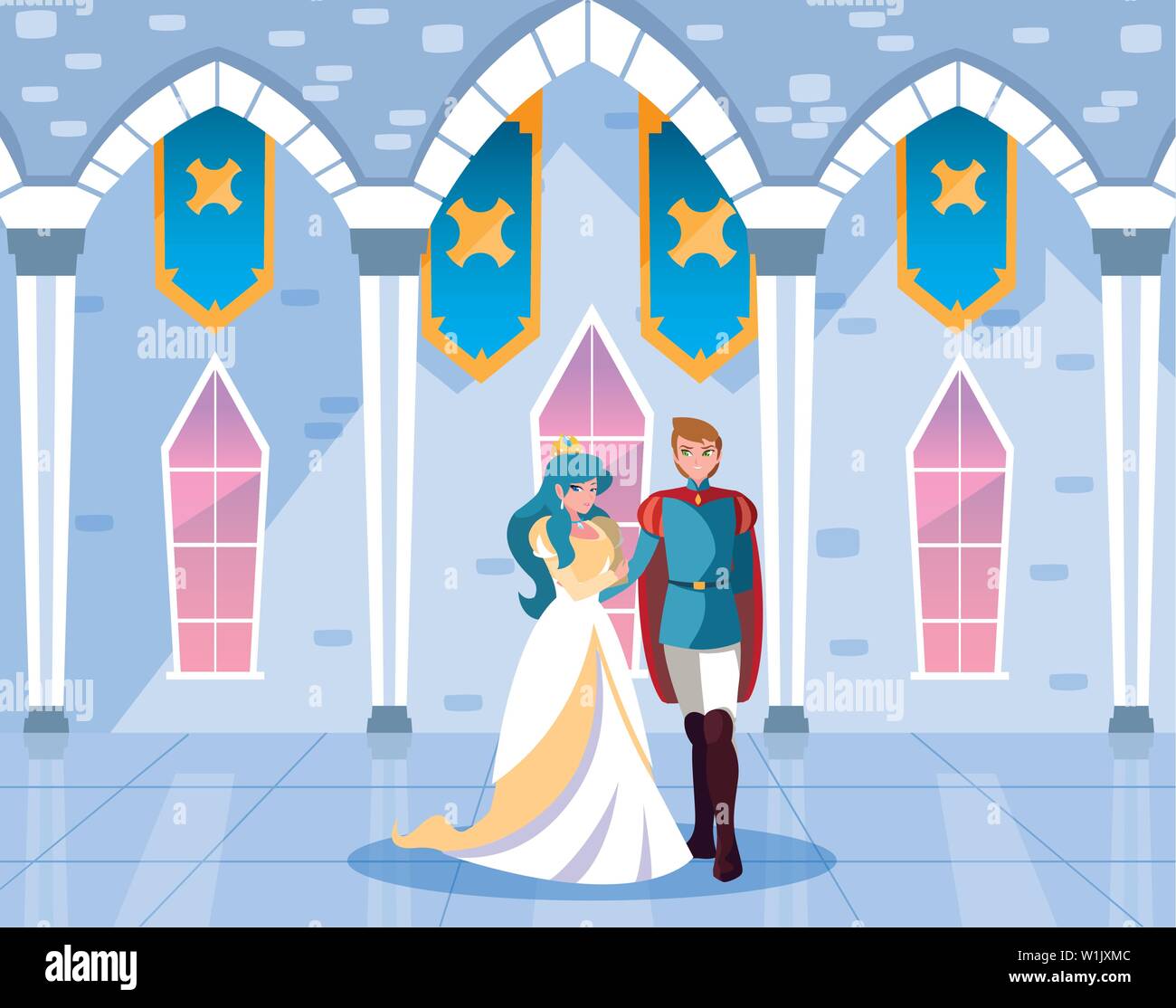 Castle Princess Prince Stockfotos und -bilder Kaufen - Alamy
