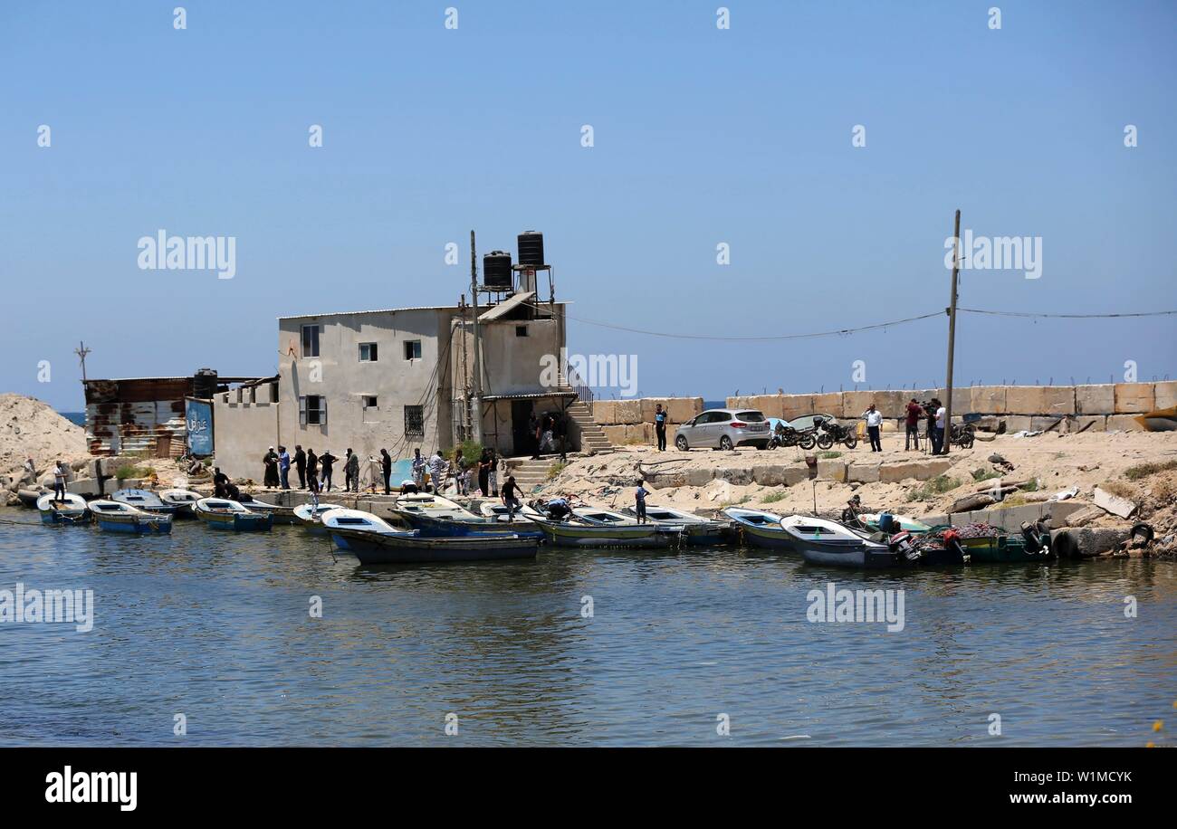 Gaza, Gazastreifen, palästinensischen Gebiet. 3. Juli 2019 ...