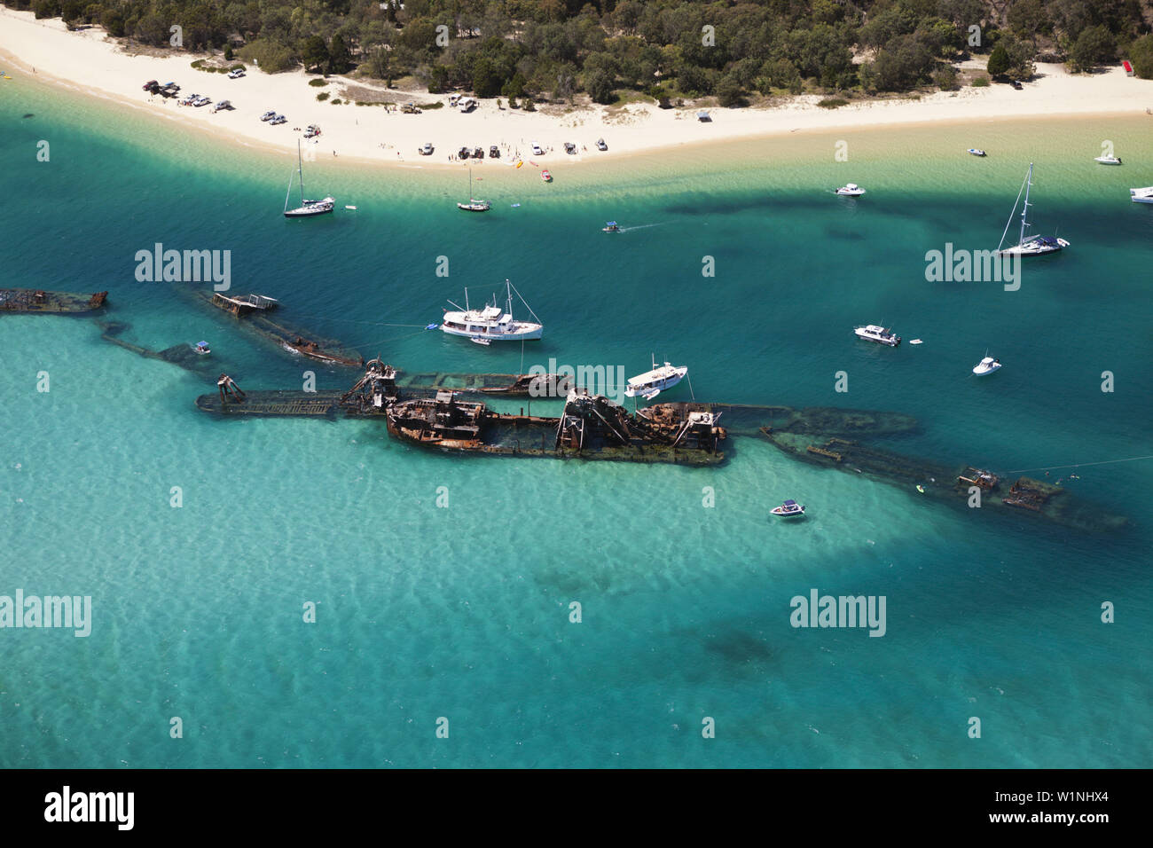 Tangalooma wracks -Fotos und -Bildmaterial in hoher Auflösung – Alamy