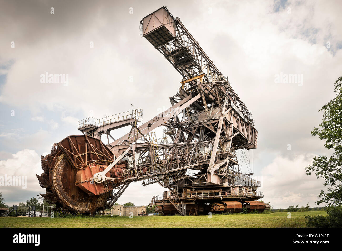 Schaufelradbagger "Big Wheel" in Ferropolis - Stadt aus Eisen, Dessau ...