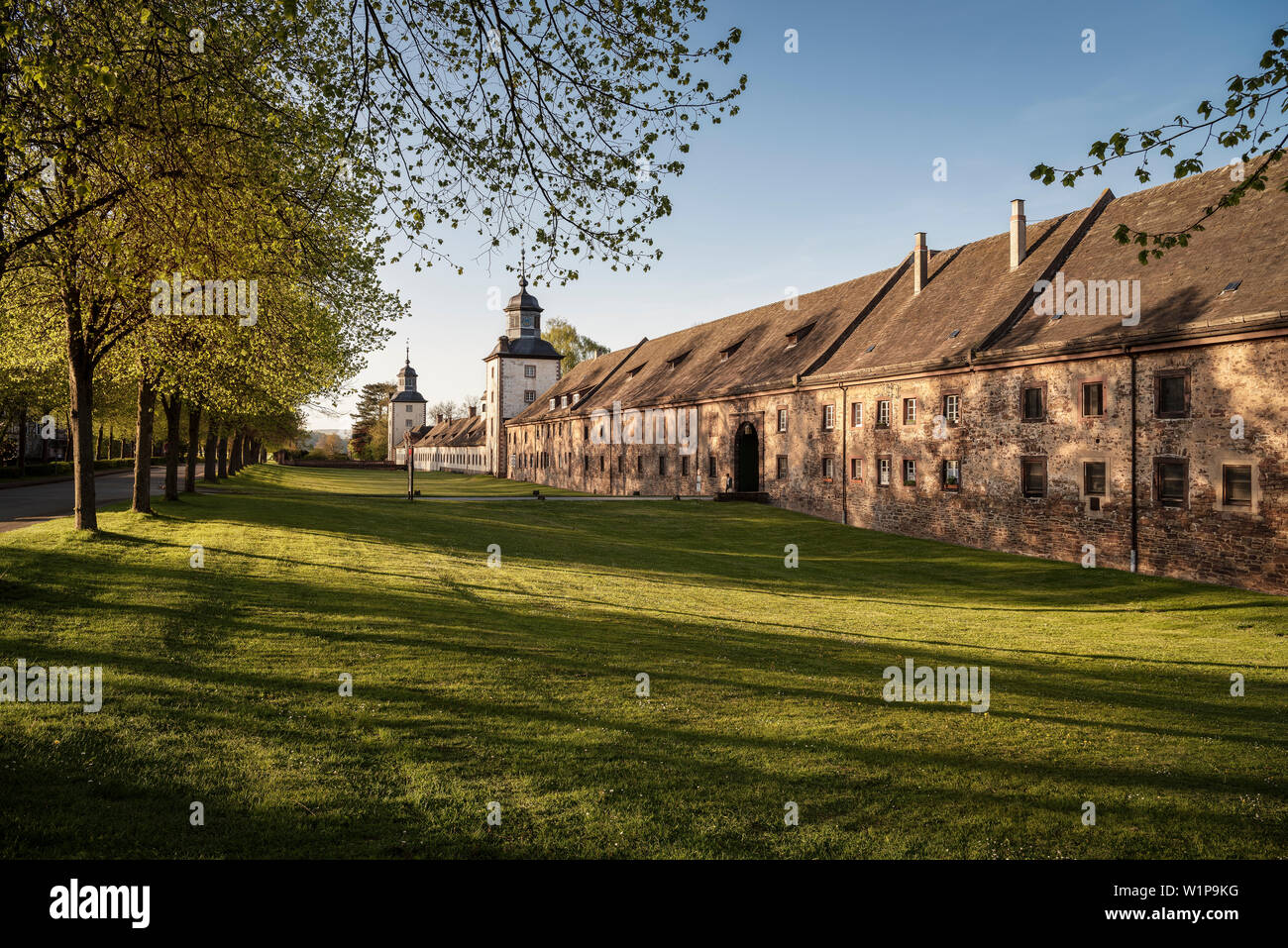 UNESCO-Welterbe Schloss Corvey und Westwerk in Höxter, Nordrhein ...