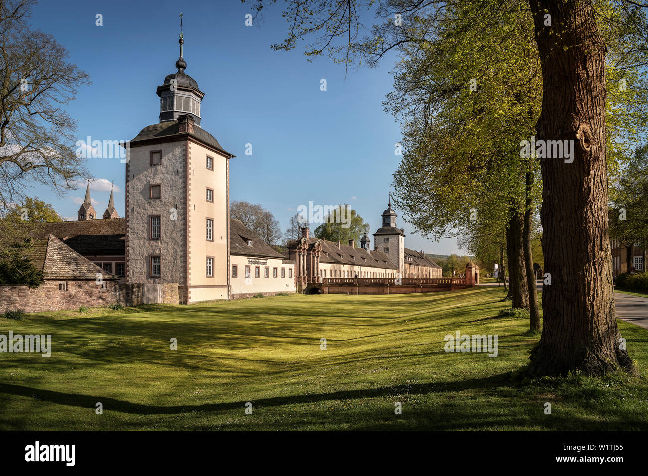 UNESCO-Welterbe Schloss Corvey und Westwerk in Höxter, Nordrhein ...
