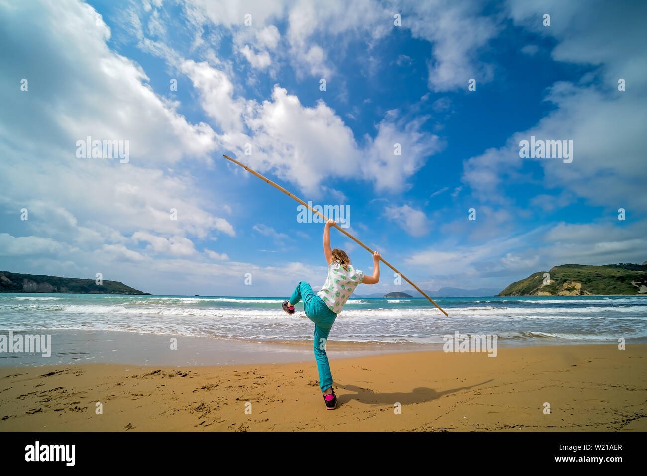 Taekwondo Am Strand Stockfotos und -bilder Kaufen - Alamy