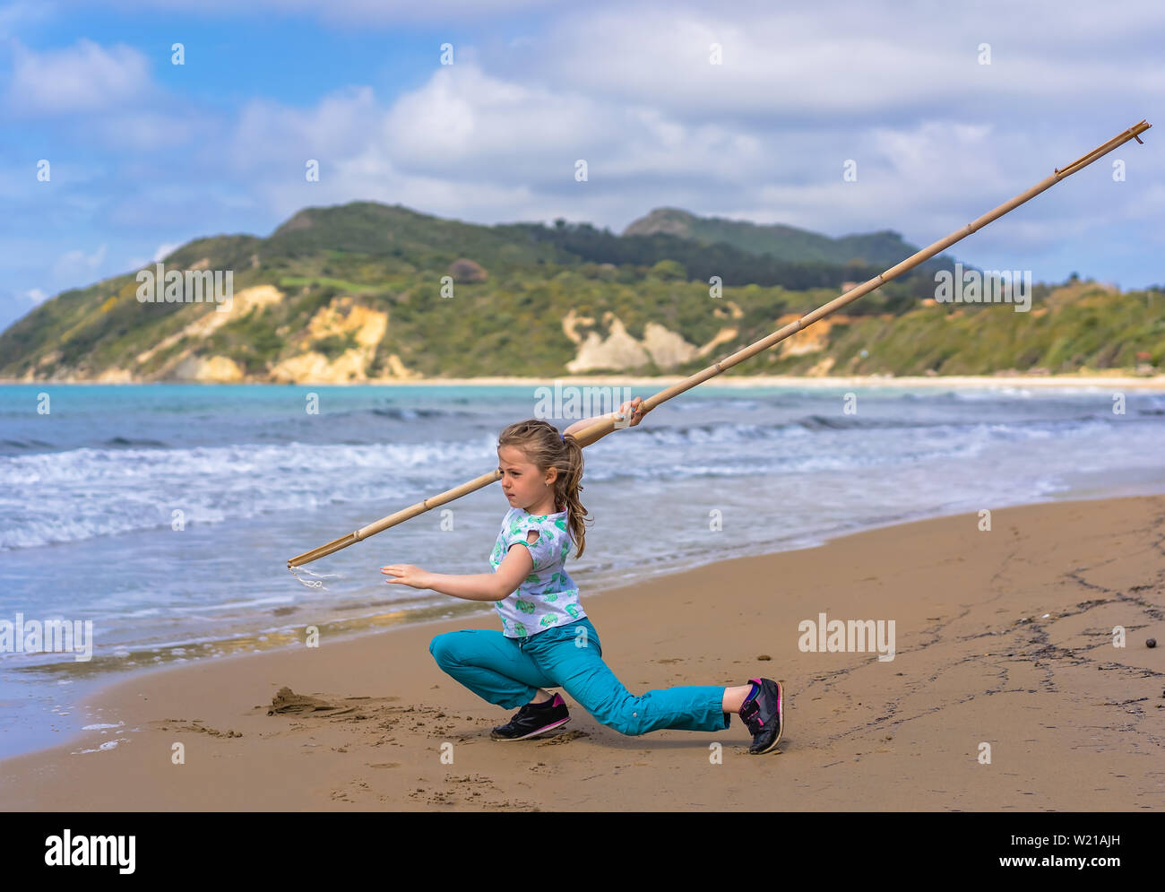 Taekwondo Am Strand Stockfotos und -bilder Kaufen - Alamy