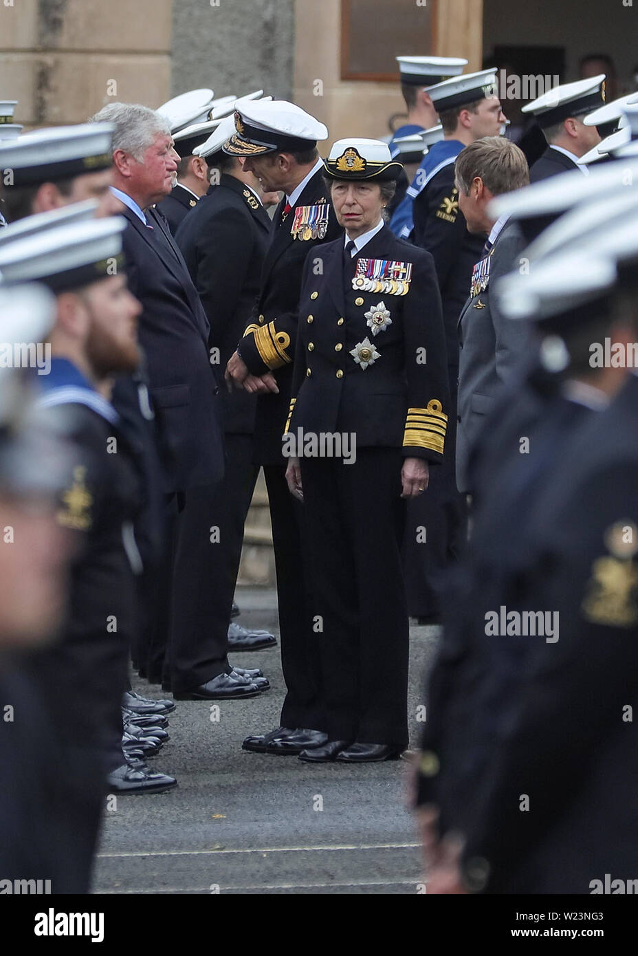 Faslane Naval Base kennzeichnet sein 50-jähriges Jubiläum des ...