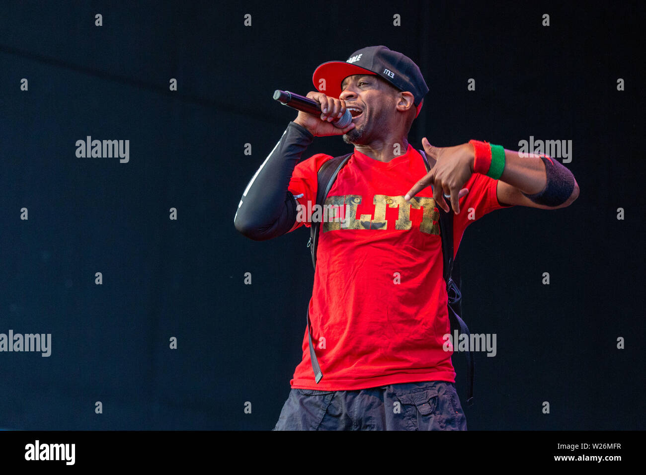 Juli 5, 2019 - Milwaukee, Wisconsin, USA - MASTA ACE (DUVAL CLEAR ...