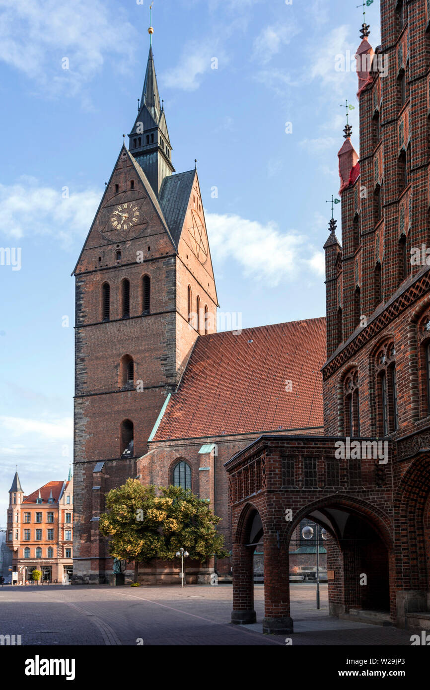 Marktkirche St. Georgii et Jacobi, evangelische Kirche aus dem 14 ...
