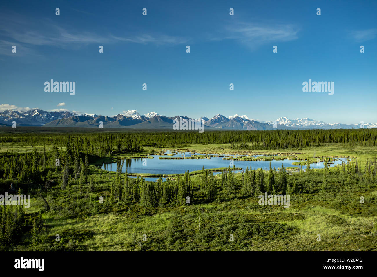 Denali Straße Stockfotos und -bilder Kaufen - Alamy