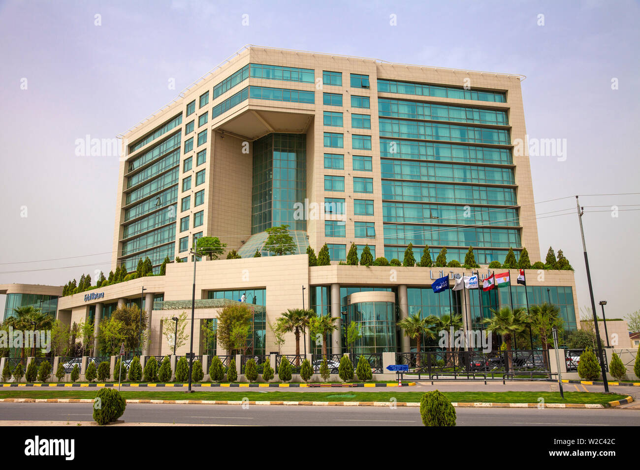 Irak, Kurdistan, Erbil Erbil Rotana Hotel Stockfotografie - Alamy