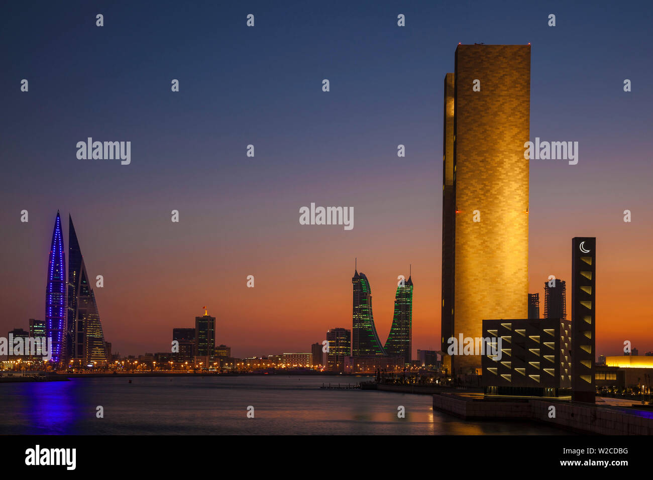 Bahrain, Manama, Bahrain - Bahrain Financial Harbour, Harbour Towers ...