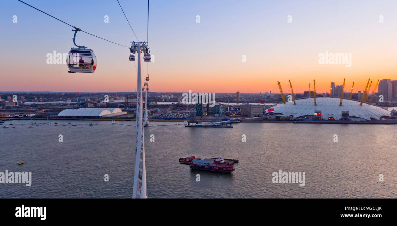 Die emirates air line cablecar -Fotos und -Bildmaterial in hoher ...