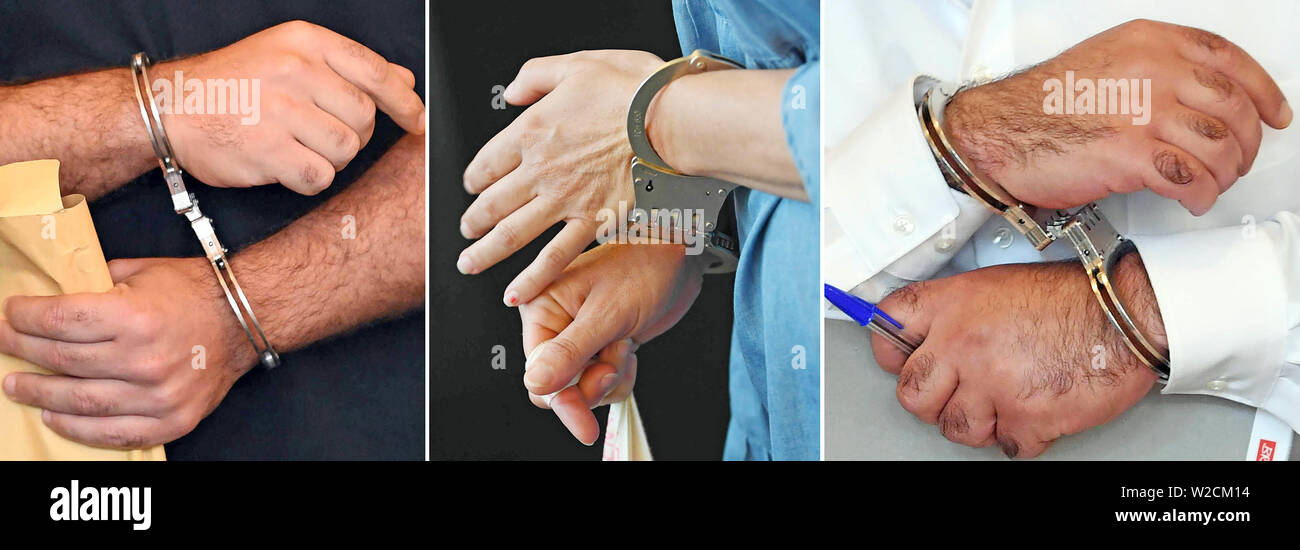 Frau in handschellen vor gericht -Fotos und -Bildmaterial in hoher ...