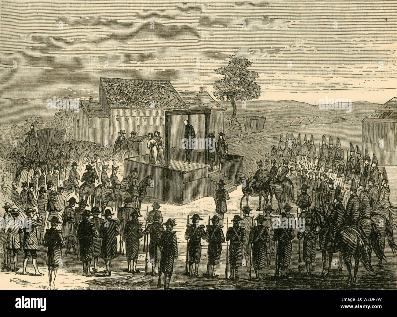 Execution hanging women -Fotos und -Bildmaterial in hoher Auflösung – Alamy