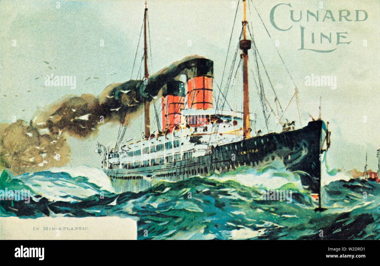 Cunard steamship line reederei -Fotos und -Bildmaterial in hoher ...