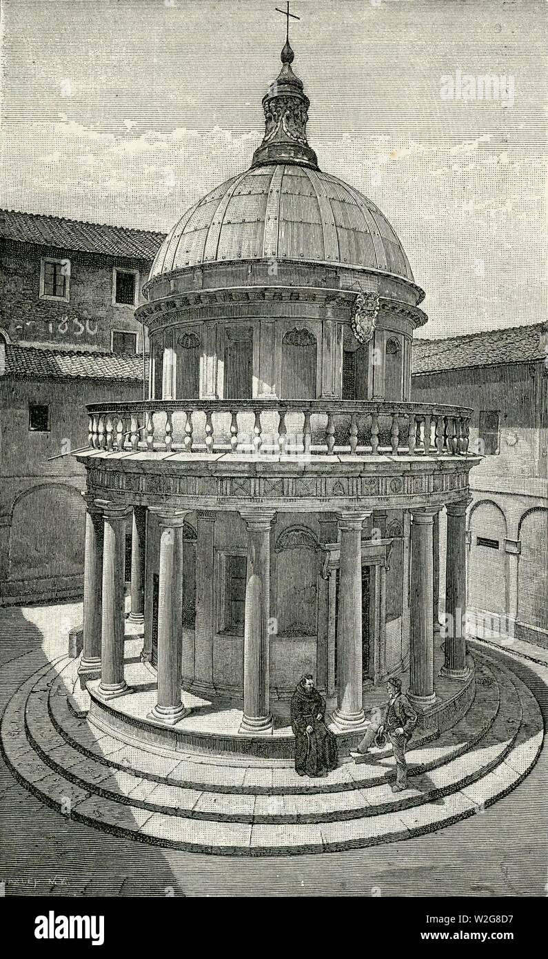 Di san pietro in montorio -Fotos und -Bildmaterial in hoher Auflösung ...